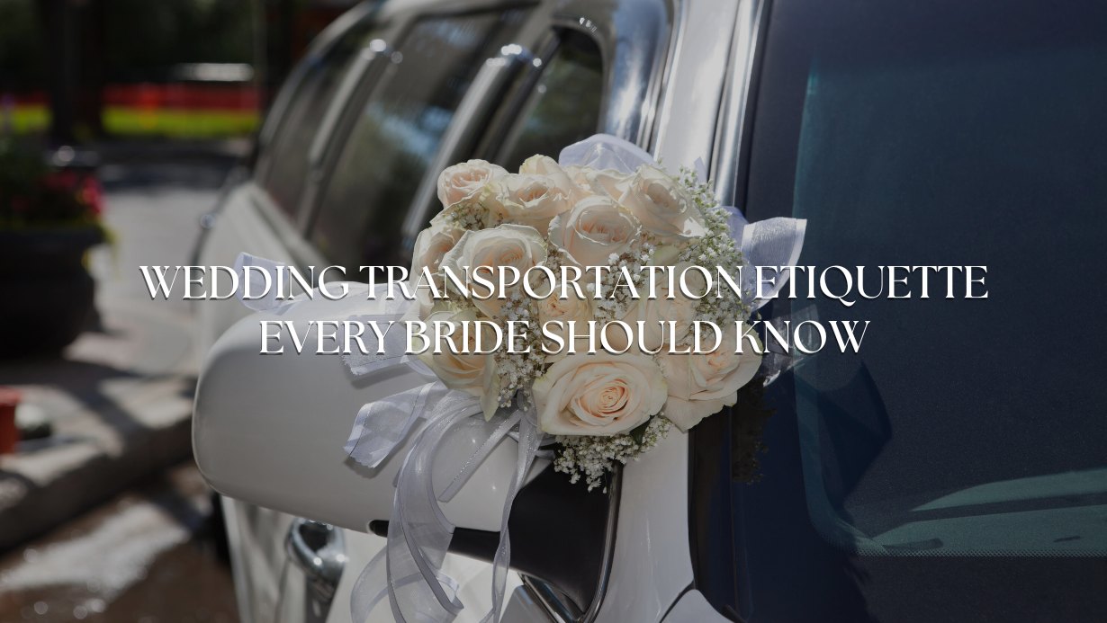 Wedding Transportation Etiquette Every Bride Should Know - Joe Limo ...